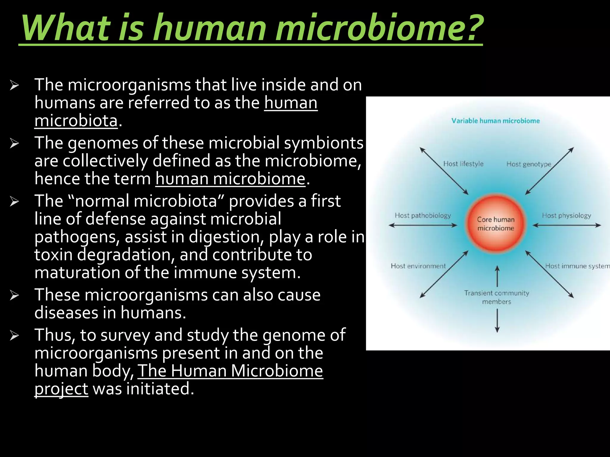 Human Microbiome Projects | PPT