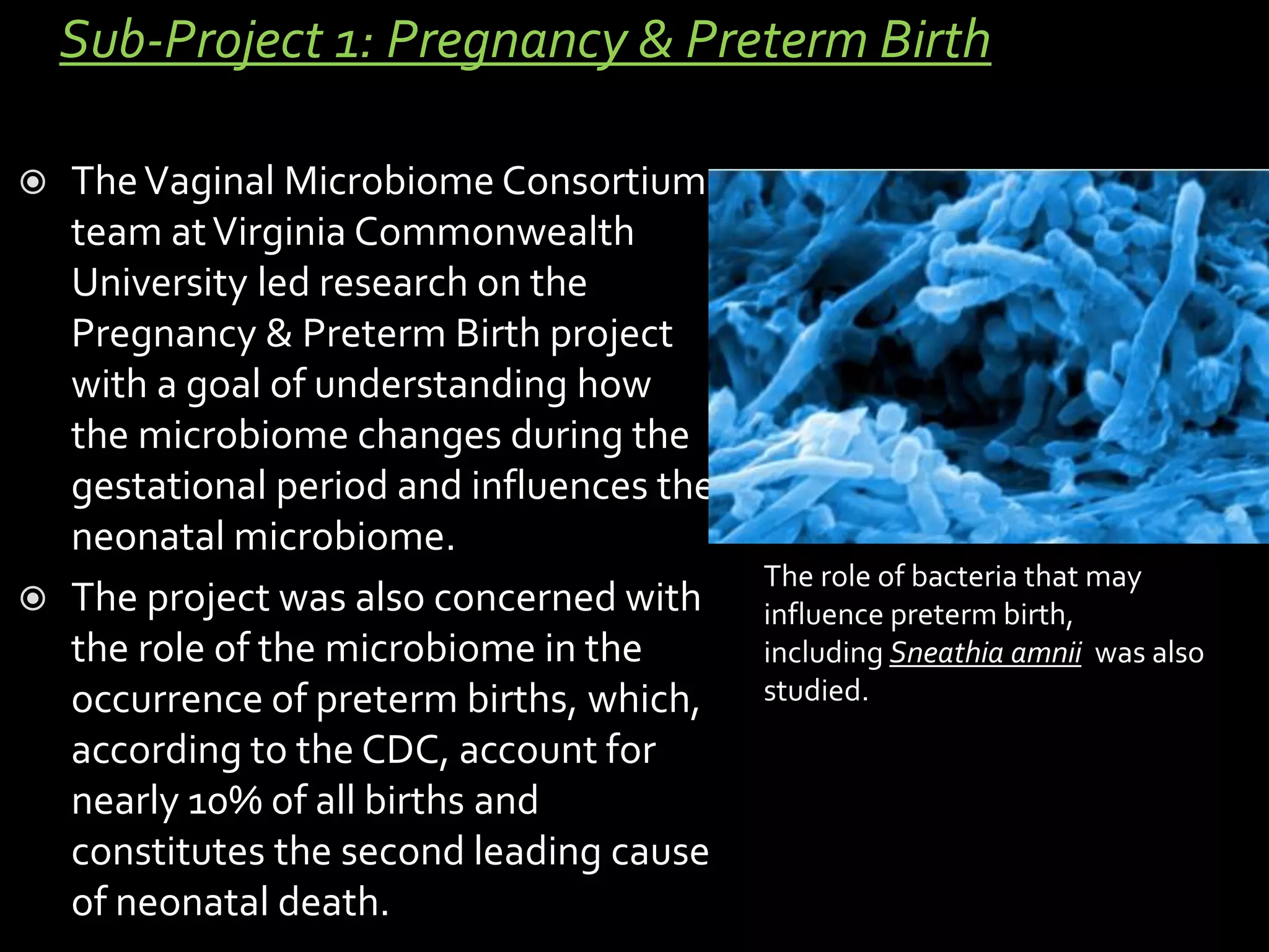 Human Microbiome Projects | PPTX