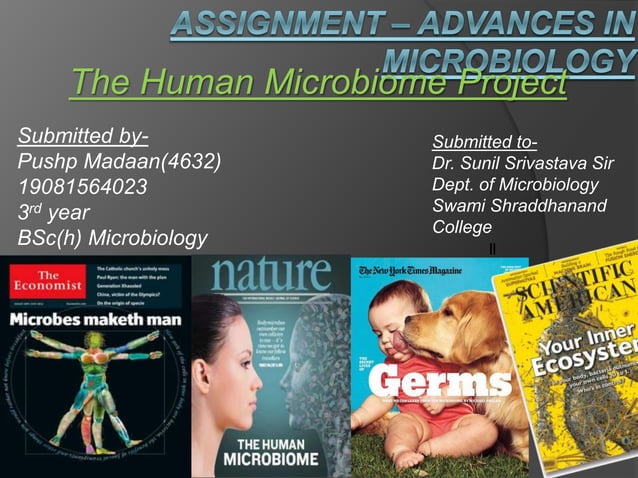 Human Microbiome Projects | PPT