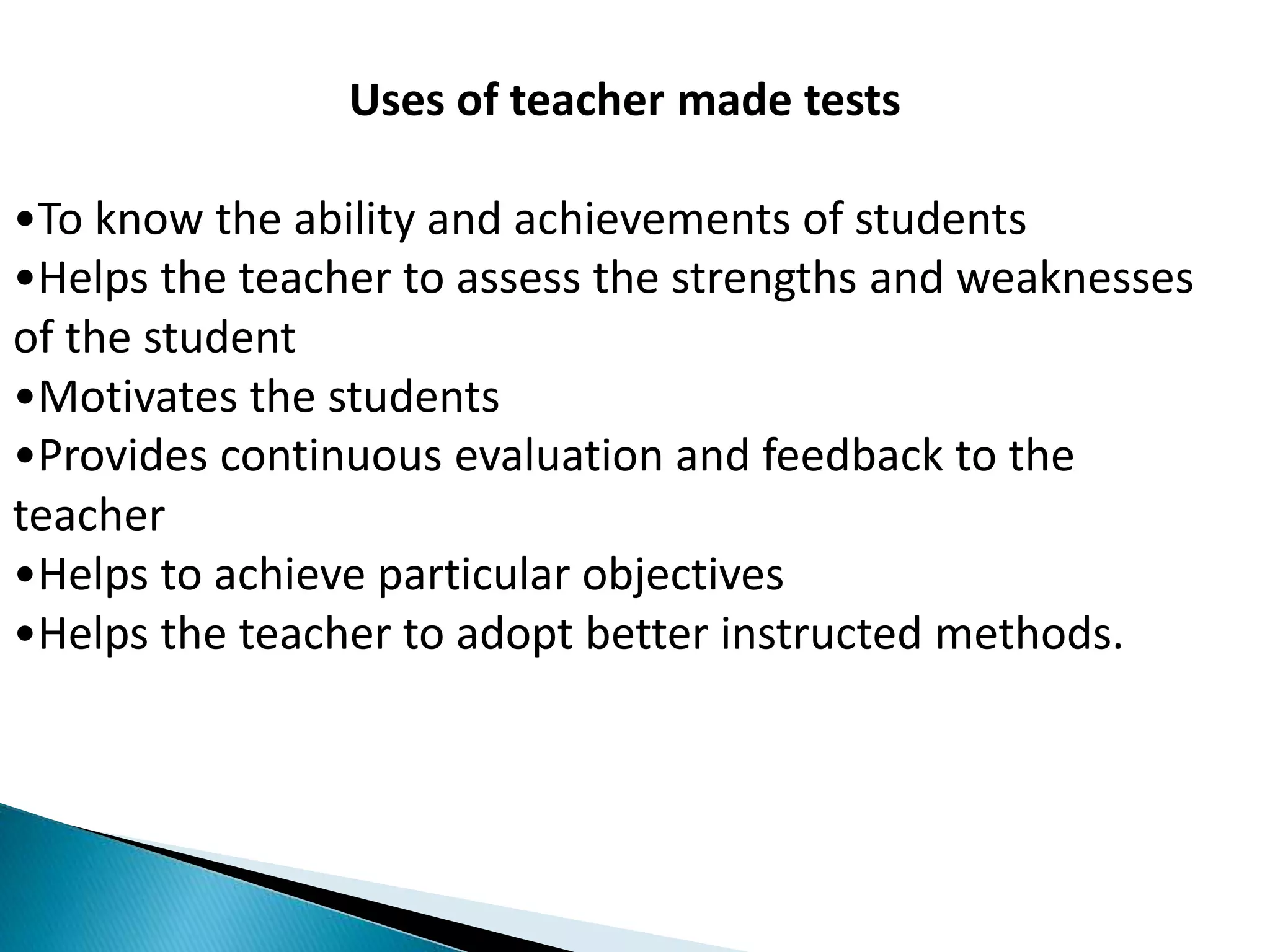 Standardized and non-standardized tests | PPT