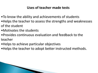 Standardized and non-standardized tests | PPT