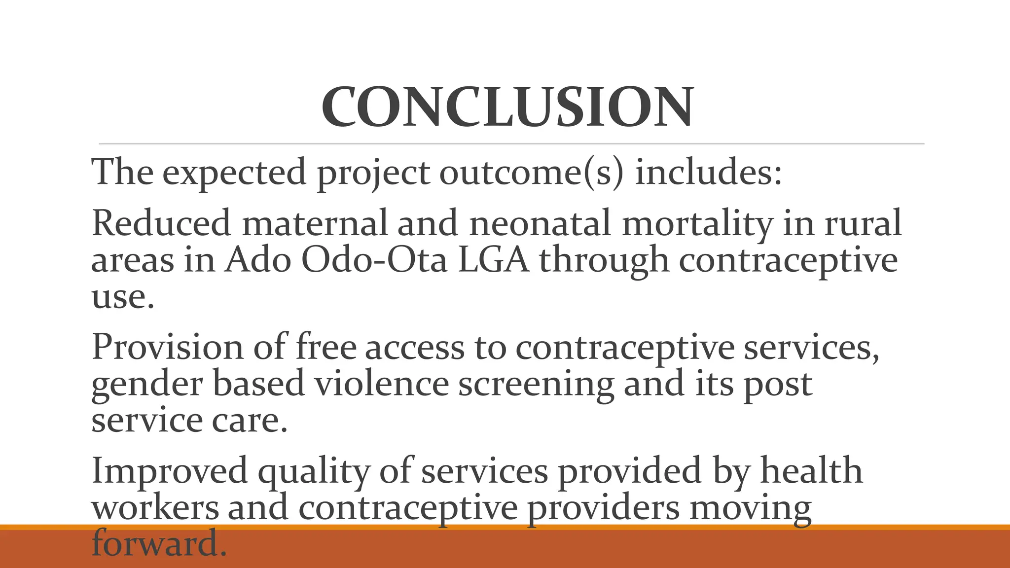 SCALING UP FAMILY HEALTH (Engender Health) Presentation pptx | PPTX