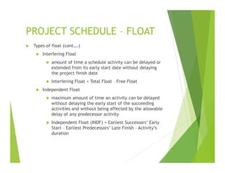 Assignment project scheduling | PPT