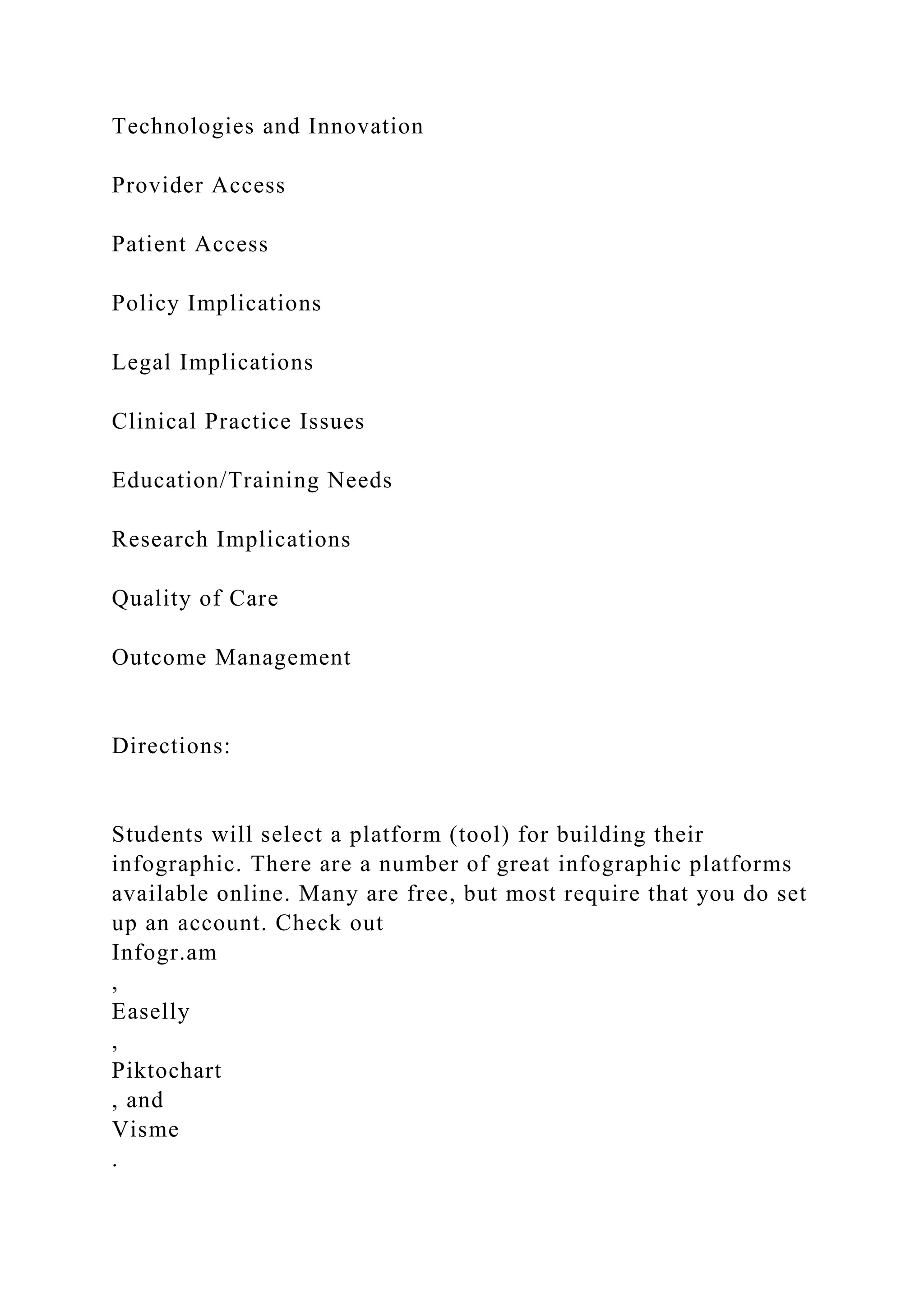 Assignment PromptInfographics are visual representations of .docx