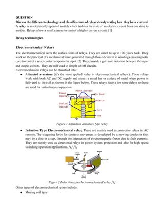 Relays classificatiion according to technology and design basics | PDF