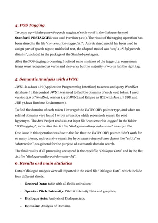 Text and Speech Analysis | PDF