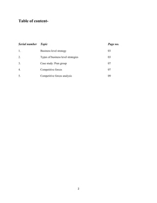 Assignment report of strategic management | PDF