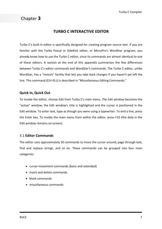 Turbo C Compiler Reports | PDF