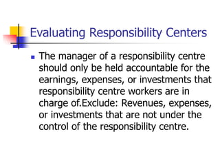 Assignment Responsibility Center Presentation.ppt