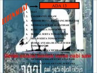 Assignment rukun2 solat | PPT