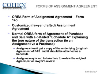 Assignments of-agreement-of-p-and-s | PPT