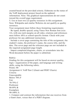 Assignments 1 & 2 Needs to follow the below details and must meet .docx