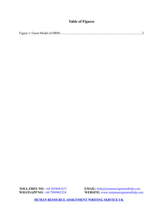 Assignment Sample: Managing Human Resource in Business | PDF