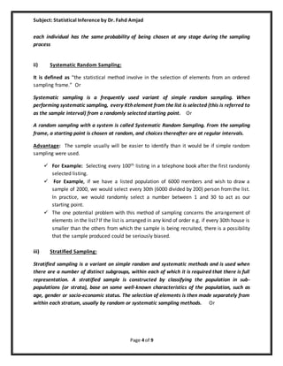 Assignment sampling techniques | DOCX