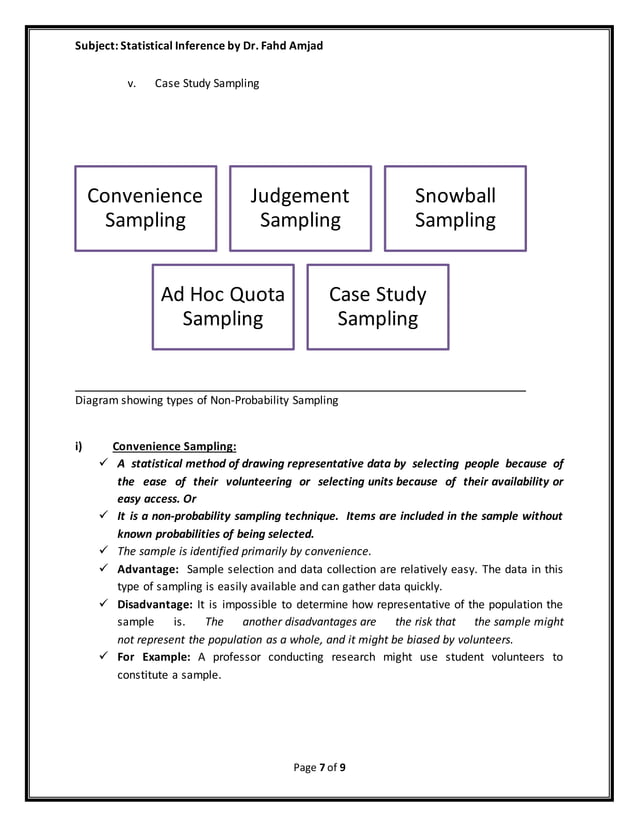 Assignment sampling techniques | PDF