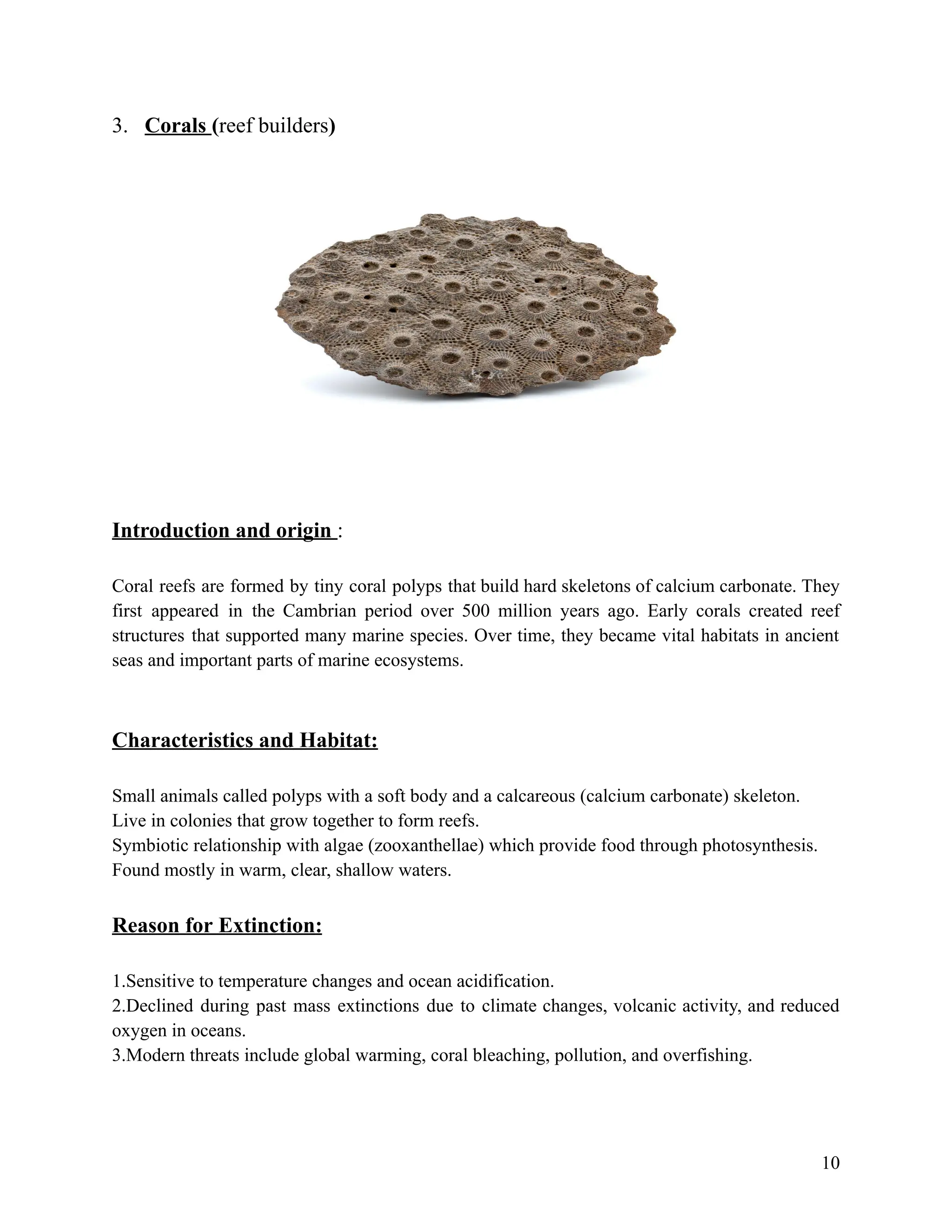 Extinct species in five historical mass extinctions | PDF