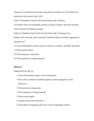 Assignment sequence: Middle Ages | PDF