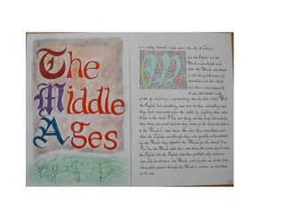 Assignment sequence: Middle Ages | PDF