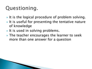 how questioning skill can be used effectively by a teacher | PPTX ...