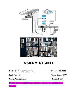 Assignment sheet cctv | DOCX