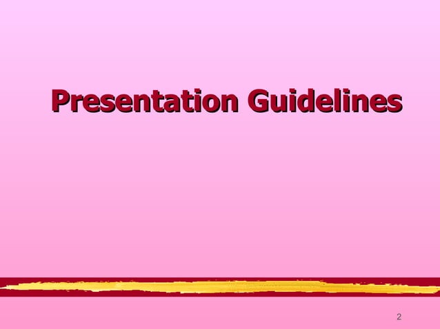 Assignments Guidelines | PPT