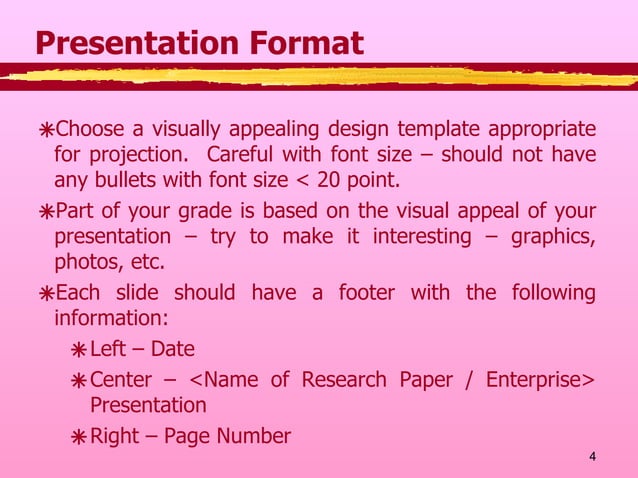 Assignments Guidelines | PPT