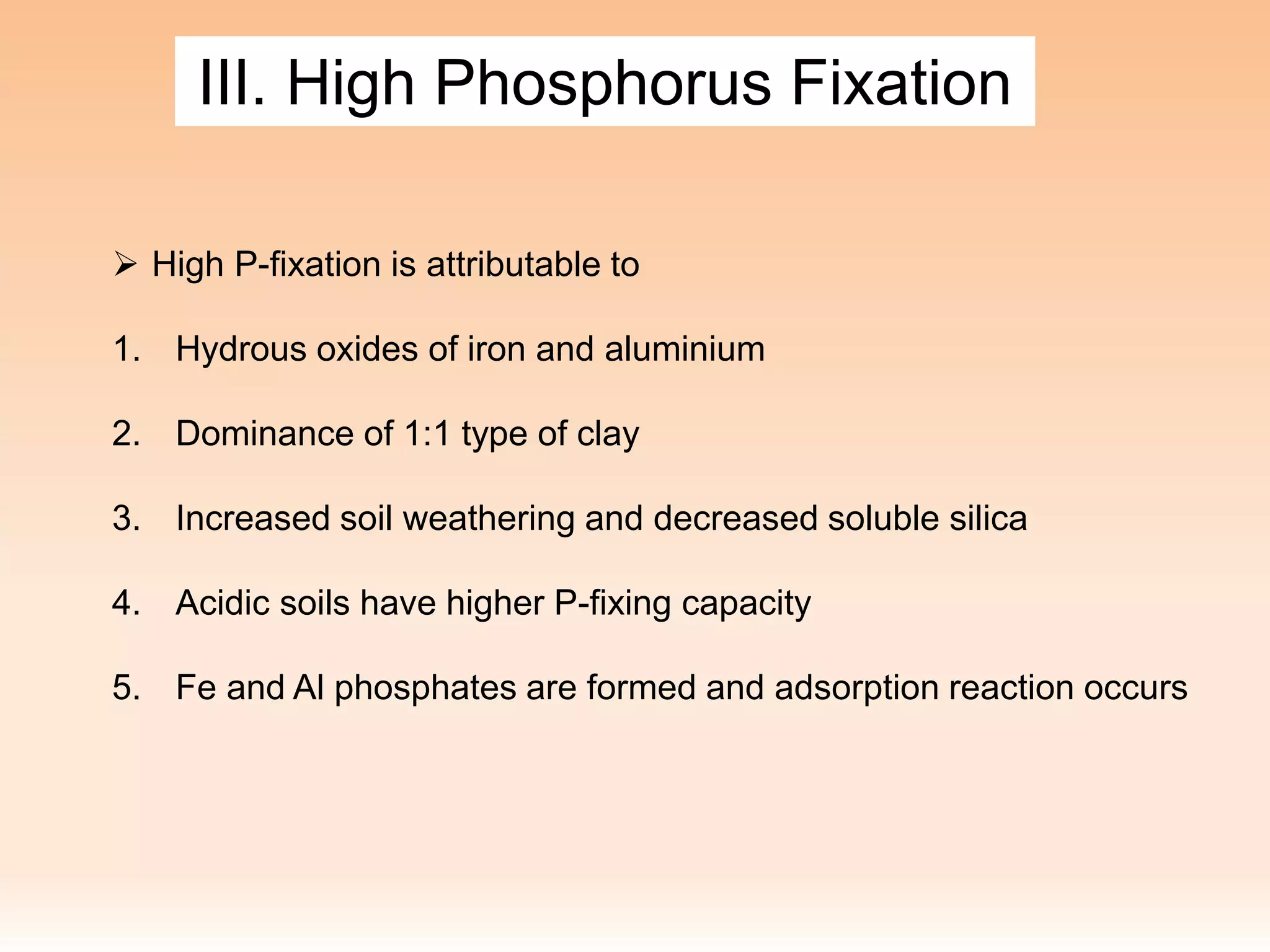 Lateritic Soils and Constraints in crop production | PPTX