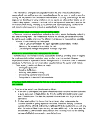 Funnel process of Travel Agency | DOCX