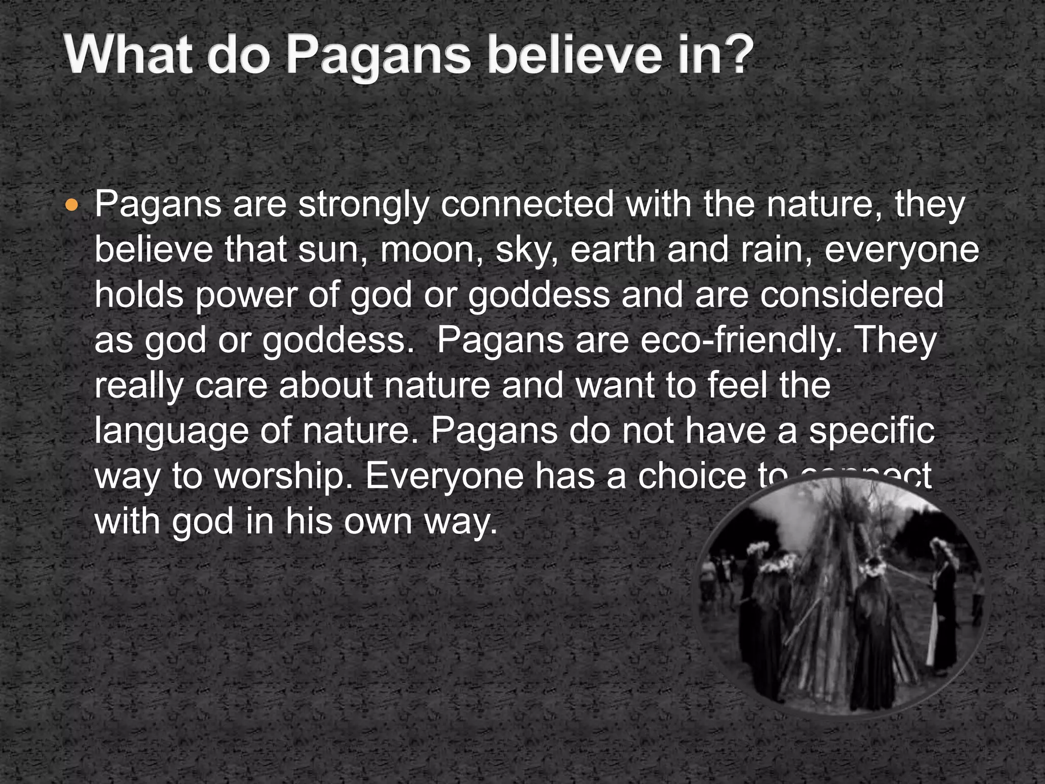 Assignments on pagans | PPTX