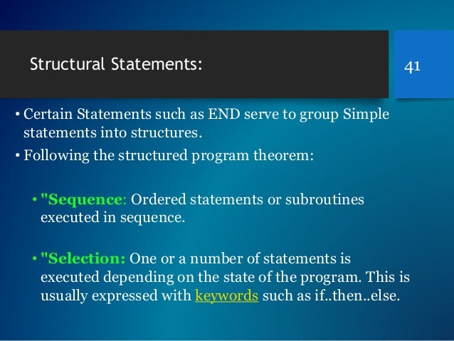 Compiler: Programming Language= Assignments and statements Compiler: Programming Language= Assignments and statements