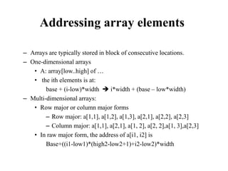 Assignment statements | PPTX