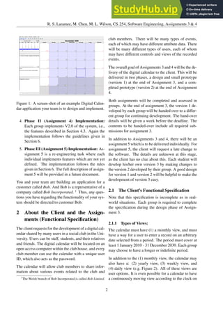Assignments Three And Four Object-Oriented Software Design And Implementation (Group Work) | PDF ...