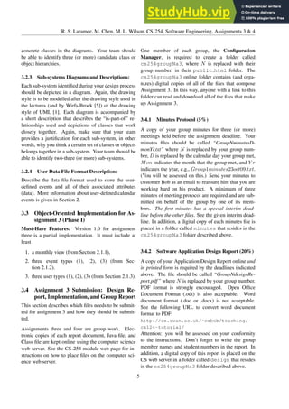 Assignments Three And Four Object-Oriented Software Design And Implementation (Group Work) | PDF ...