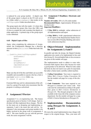 Assignments Three And Four Object-Oriented Software Design And Implementation (Group Work) | PDF ...