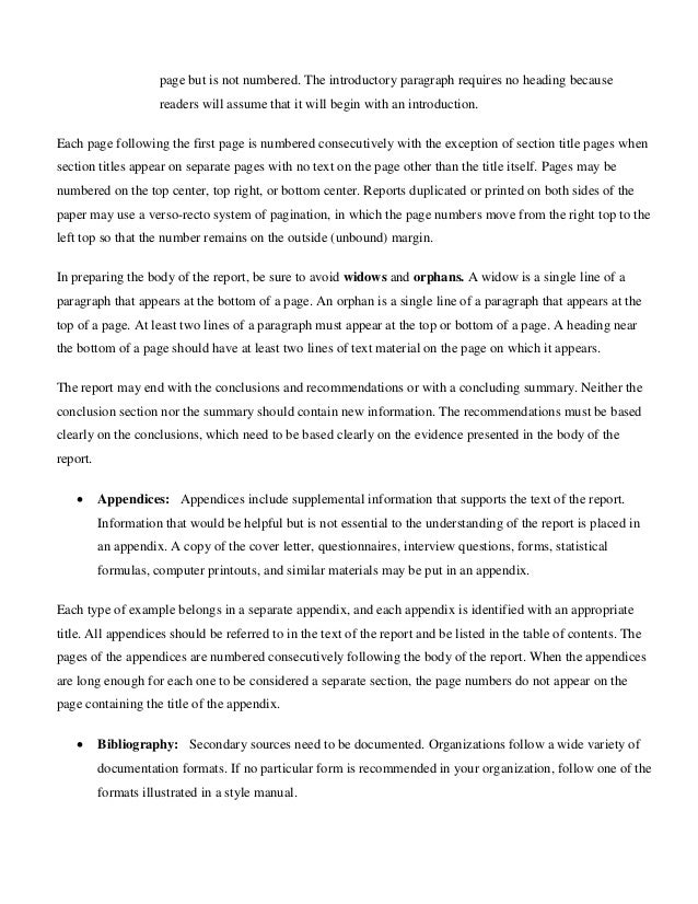 Written Communication Report