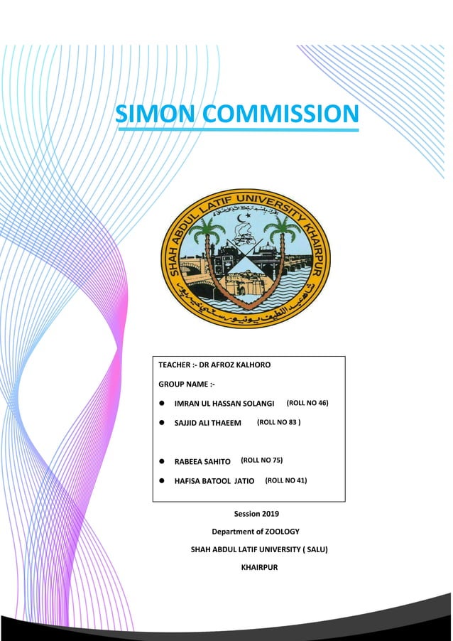 The Simon Commission 1927 | PDF | Sikhism | Religion & Spirituality