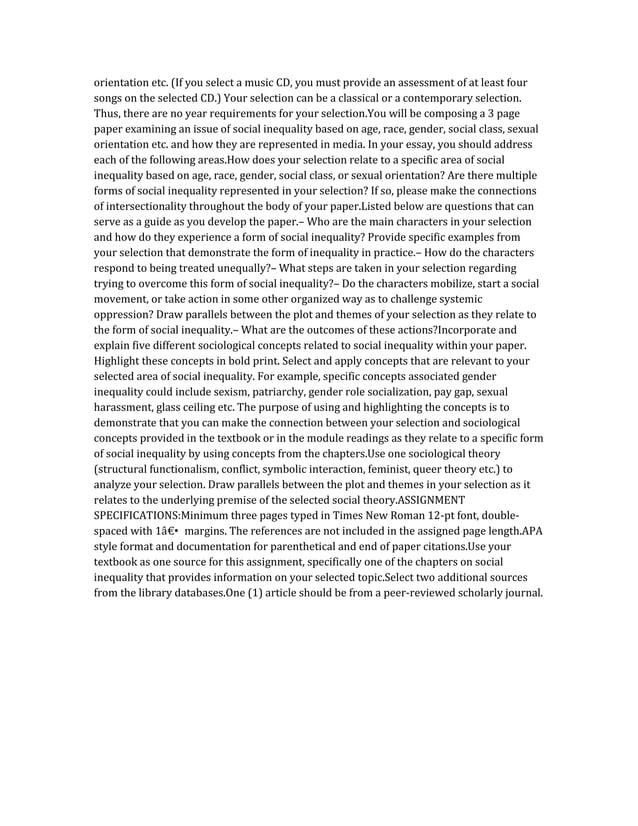 assignment two sociology media assignment 1.docx