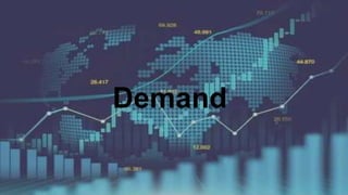theory demand and supply | PPT