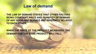 theory demand and supply | PPT