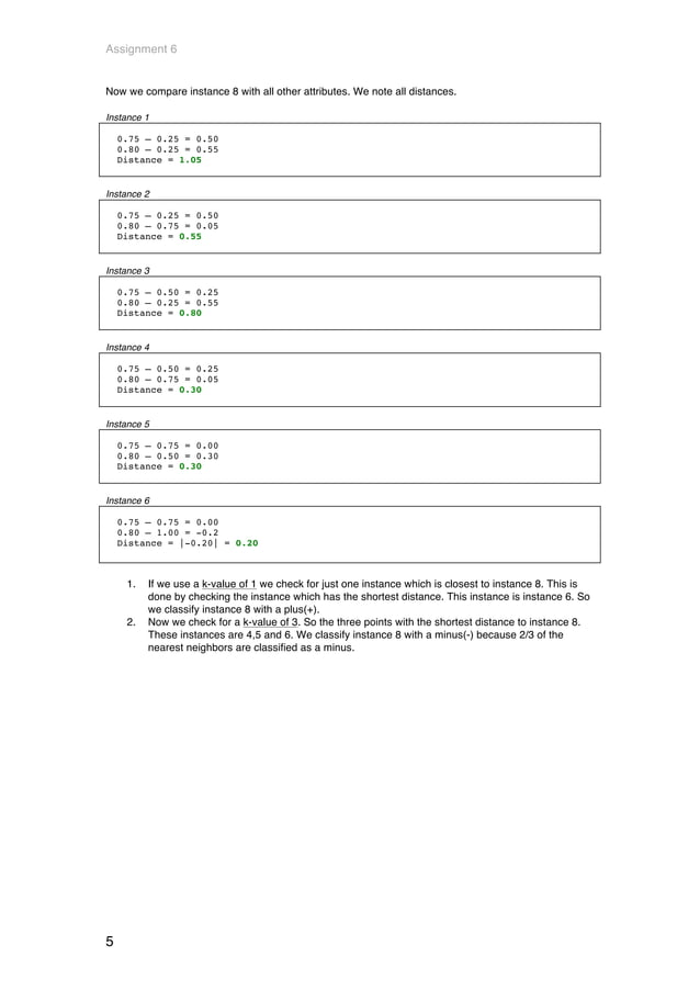 Data mining assignment 6 | PDF