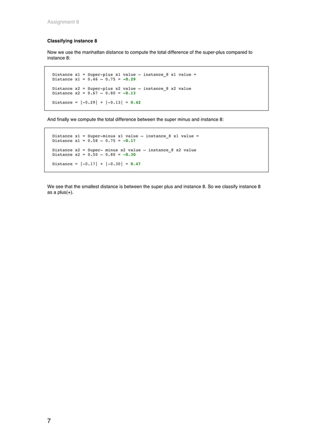 Data mining assignment 6 | PDF