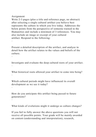 AssignmentWrite 2-3 pages (plus a title and reference page, no abs.docx ...