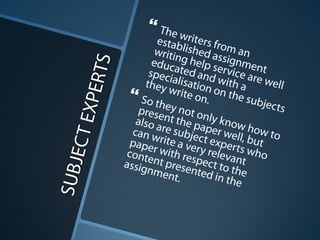 Assignment writing help | PPTX