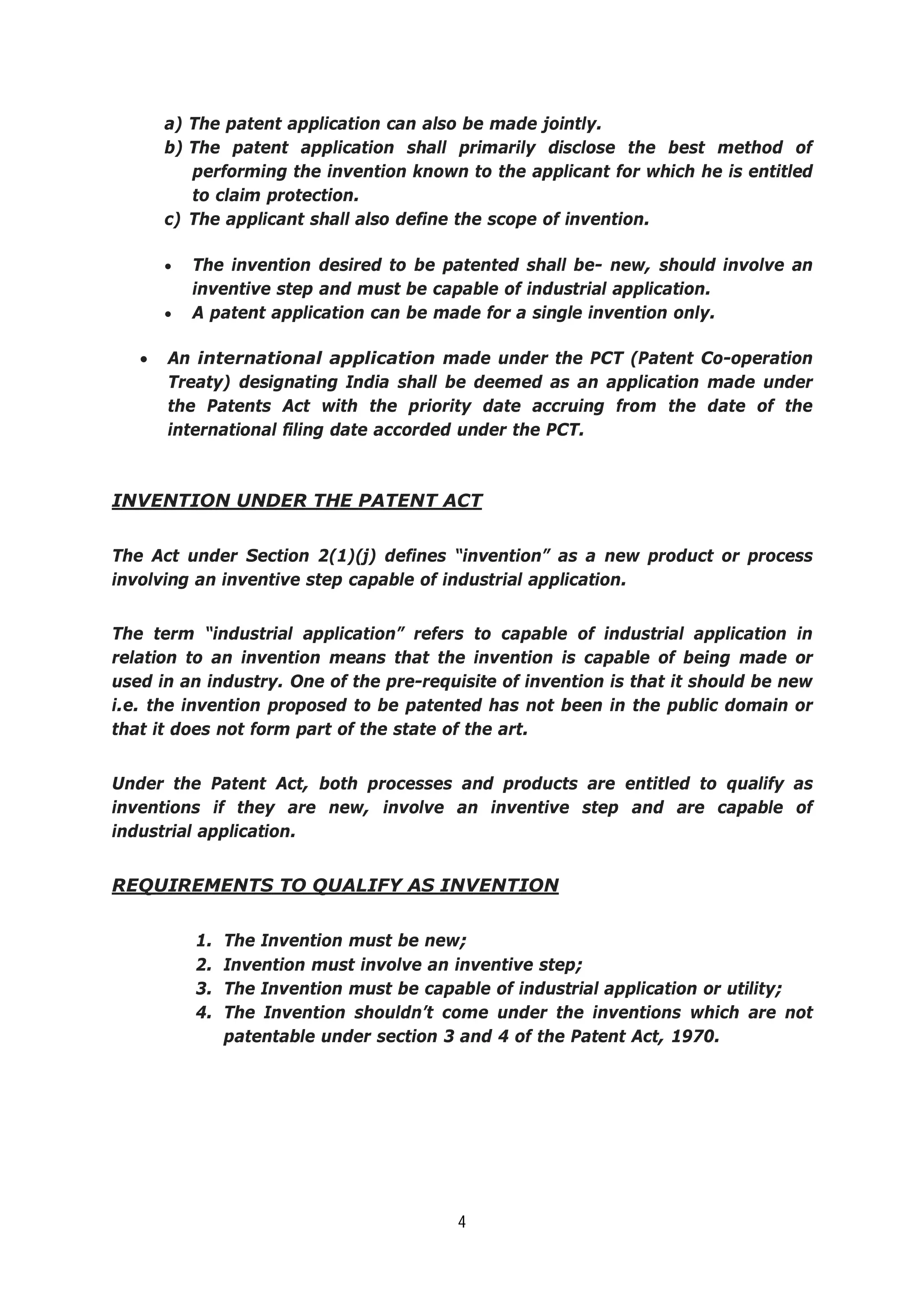 The Patent Act | PDF