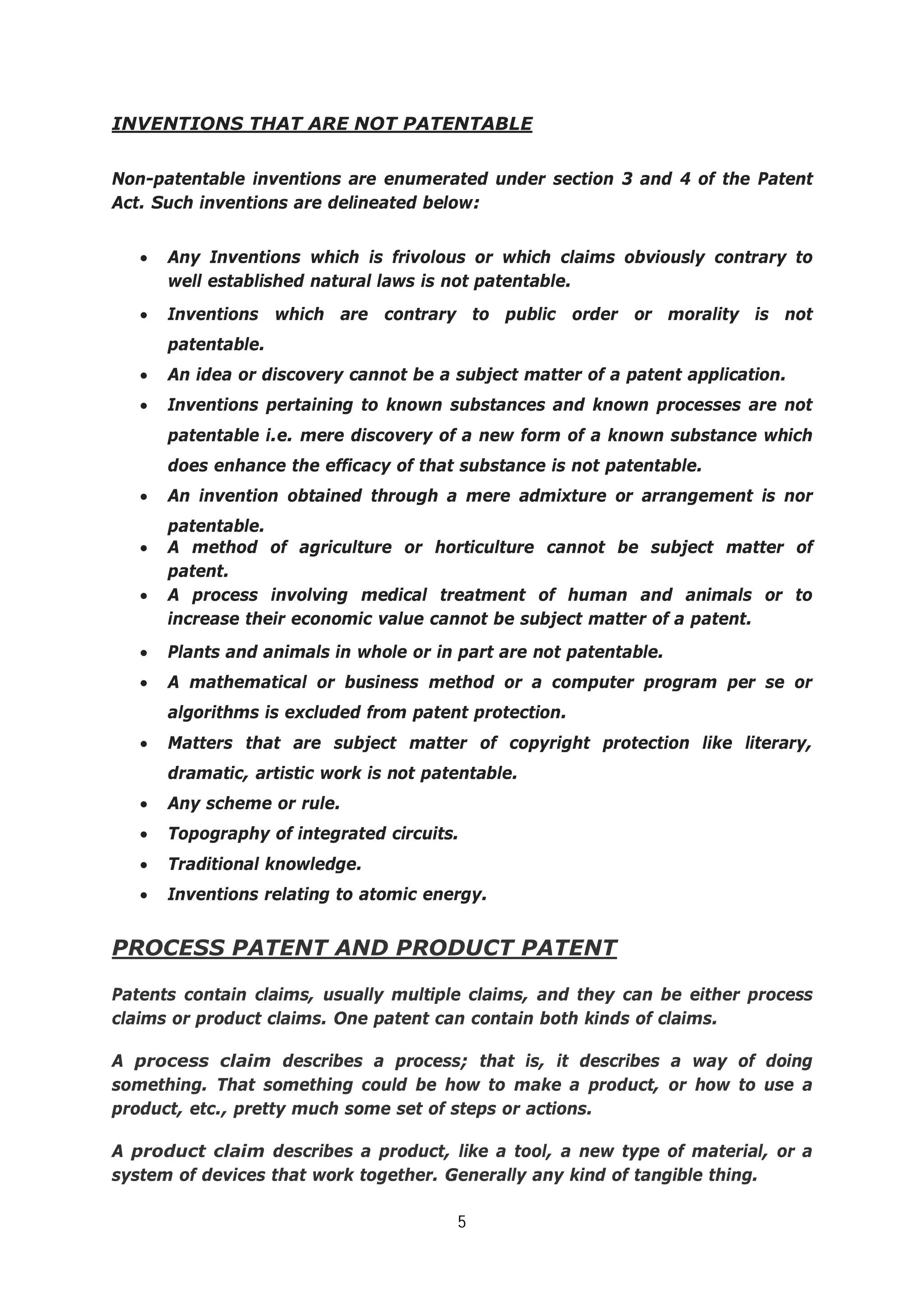 The Patent Act | PDF