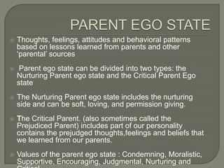 Assignmnt ppt transactional analysis | PPTX