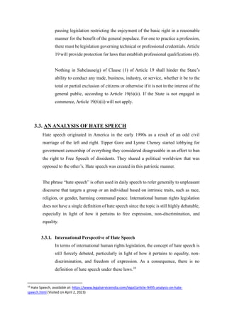 RIGHT TO FREEDOM UNDER ARTICLE 19 OF THE CONSTITUTION OF INDIA AND NEW ...