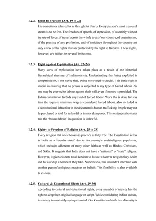 RIGHT TO FREEDOM UNDER ARTICLE 19 OF THE CONSTITUTION OF INDIA AND NEW ...