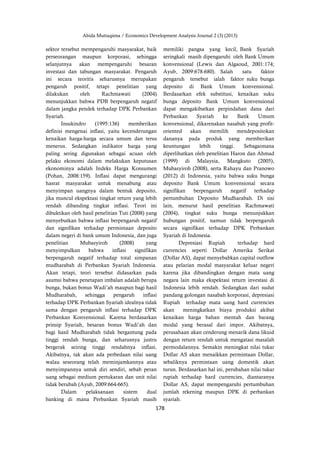 ANALISIS PENGARUH PDB, INFLASI, TINGKAT BUNGA, DAN NILAI TUKAR TERHADAP DANA PIHAK KETIGA ...