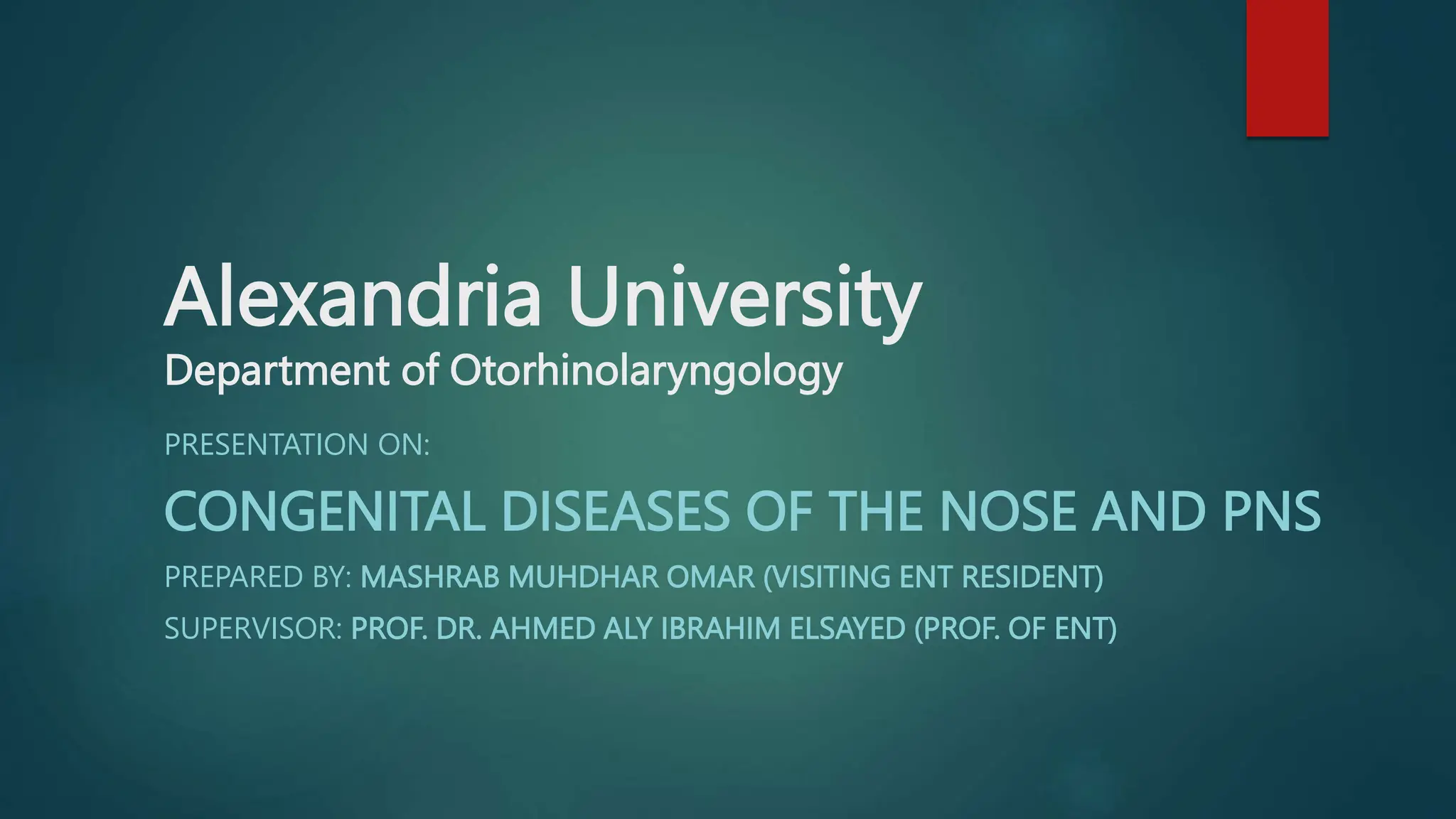 assignx_cong diseaseses_nose&pns_mashrab.pptxassignx_cong diseaseses ...
